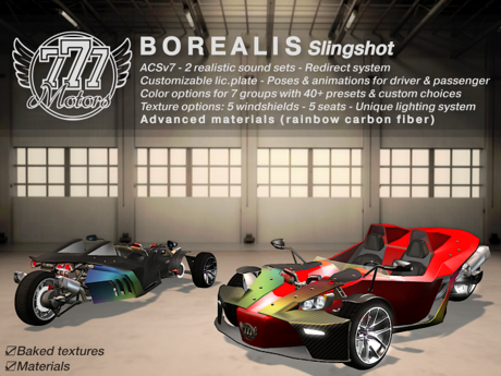 Second Life Marketplace - [777] BOREALIS (boxed)